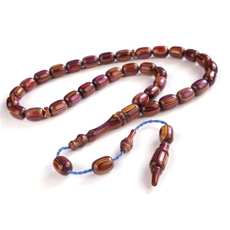 Baba Atölyeden Kafur Ağacı Mor Mix Tesbih