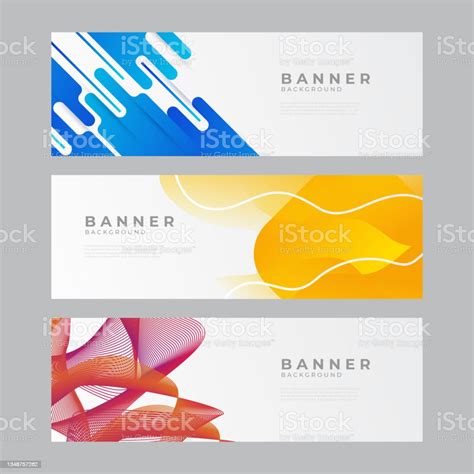 추상적 인 현대 수평 웹 배너 디자인 템플릿 배경 벡터 추상 그래픽 패턴 배경 템플릿 0명에 대한 스톡 벡터 아트 및 기타 이미지 0명 개념 개념과 주제 Istock