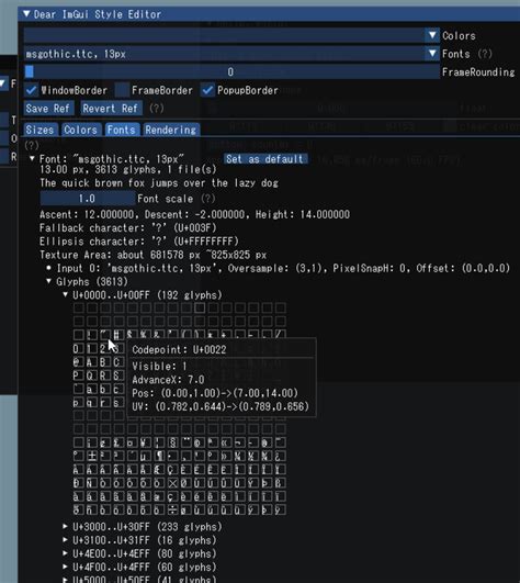 Get Assert While Enable Bitmap Mode For Freetype Issue Ocornut Imgui GitHub