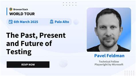 Playwright Softwaretesting Sanfrancisco Techconference Browserstack