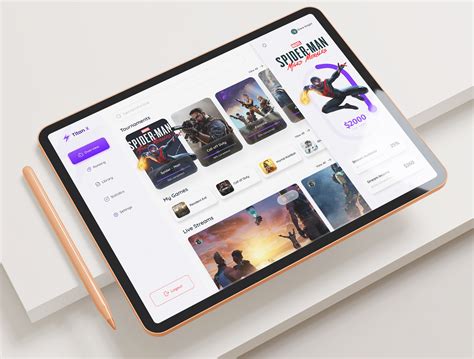 Gaming Web App Concept Ui By Procreator Global Ui Ux Design Agency On Dribbble