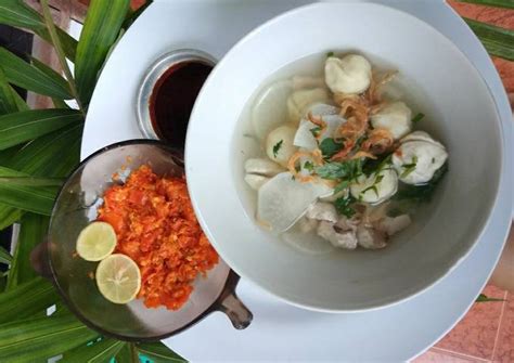 Resep Soto Babi Bakso Bisa Diganti Jadi Soto Babat Sapi Oleh Dhelly