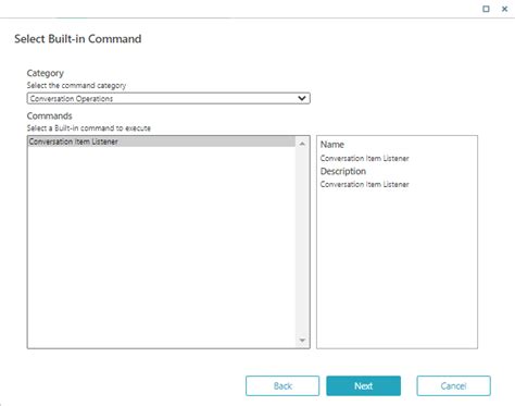 Built In Command Listener Activity Overview Genpact Cora Knowledge Center