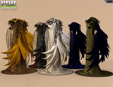 Oot Pbr Texture Styles For Crow Outfit 3d Figure Assets Outoftouch