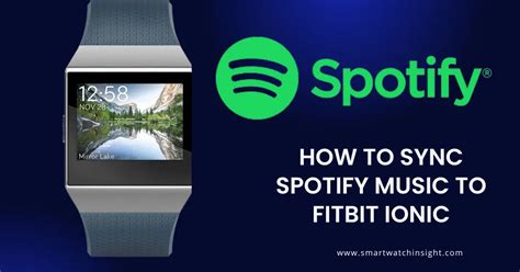 How To Sync Spotify Music To Fitbit Ionic 5 Simple Steps
