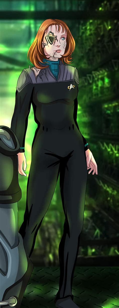 Commission Beverly Full Borg Assimilation By Neldorwen On Deviantart