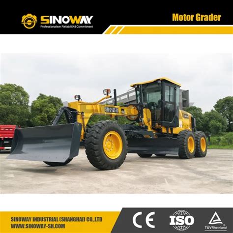 Small Road Grader 170hp Mini Motor Grader With Front Dozer And