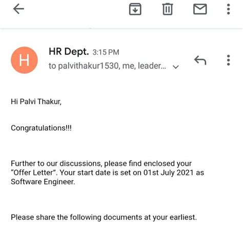 Palvi Thakur On Linkedin Softwareengineer Backend Nexgen Job2021