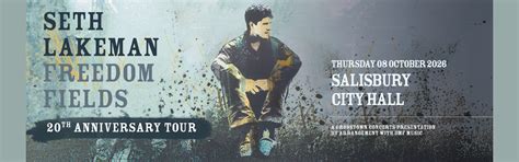 Seth Lakeman Freedom Fields Salisbury City Hall