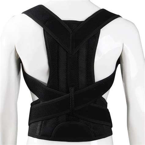 조정 가능한 상부 등 자세 교정기 척추 지원 어깨 교정기 정형 외과 자세 교정 코르셋 쇄골 지원 벨트교정기 및 지지대 Aliexpress