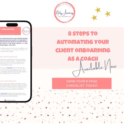 Your Business Va 8 Steps To Automating Your Client Onboarding As A Coach Checklist
