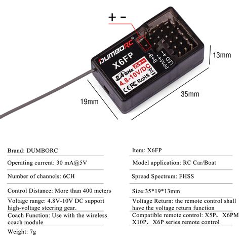 Dumborc Ddf 350 2 4ghz 10ch Hd Lcd Screen Digital Radio Transmitter