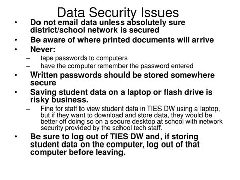PPT Data Security Issues PowerPoint Presentation Free Download ID 3520991