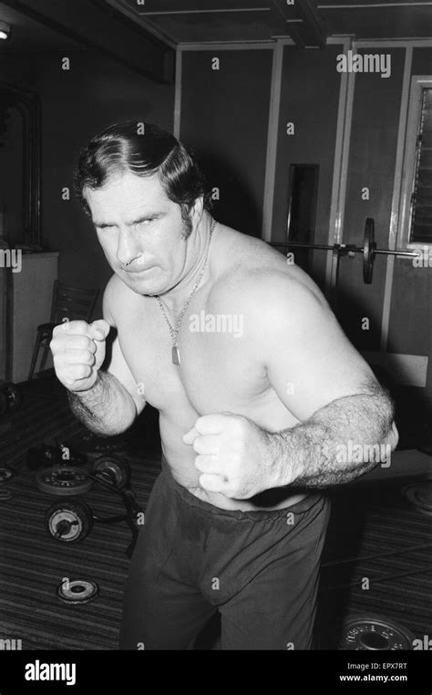Boxer Roy Pretty Boy Shaw Poses During A Training Session 18th
