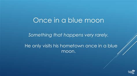 Blue Idioms And Phrases Know English Well
