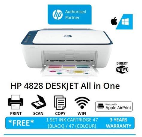 Hp 4828 Deskjet Ink Advantage All In One Printer Printscancopy
