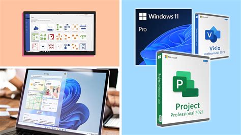 exclusive deals on microsoft software windows 11 project and visio