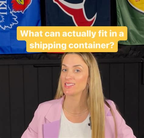 Wondering What Can Fit Inside Our Containers For Ocean And Ground… Palletized Trucking Inc