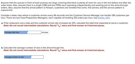 Solved Assume That The Queues In Front Of Each Process Are