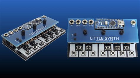 Ginkosynthese Little Synth Pocket Sized Diy Synthesizer With Cvgate