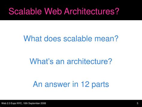 Ppt Scalable Web Architectures Powerpoint Presentation Free Download