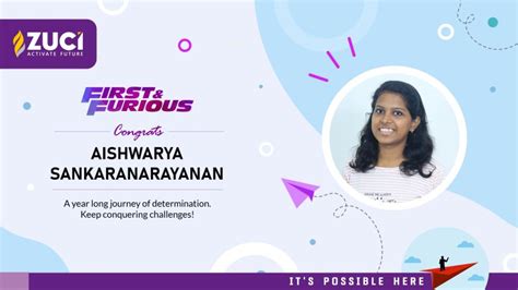 aishwarya s on linkedin zengineer workanniversary oneyear zuci gratitude teamwork