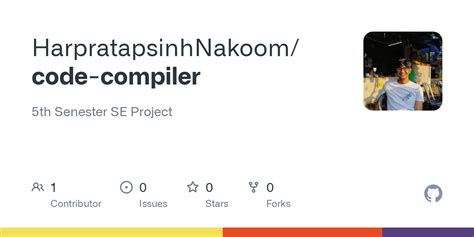 Github Harpratapsinhnakoomcode Compiler 5th Senester Se Project