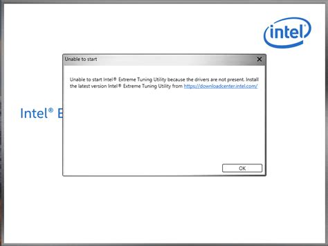 Xtu Drivers Not Present Rintel