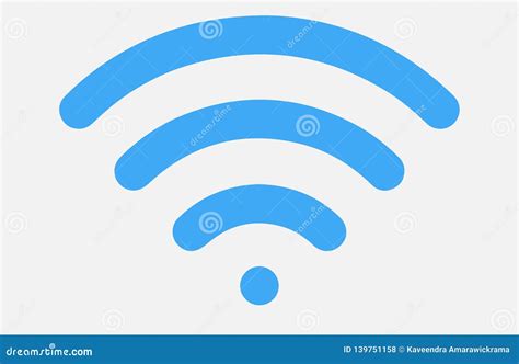 Abstract Wireless Signal Icon On White Stock Vector Illustration Of Wireless Hand 139751158