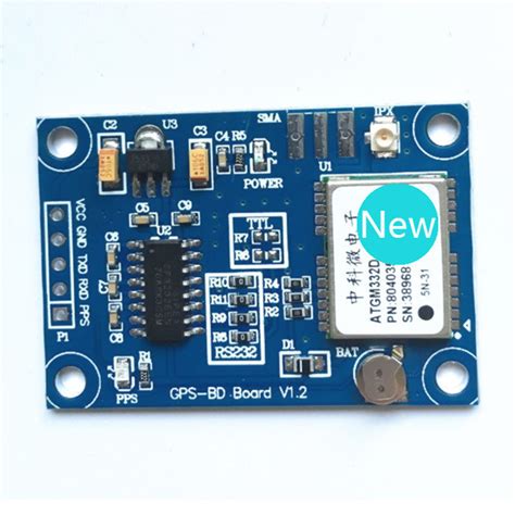 Gps Beidou Module Dual Mode Satellite Positioning Rs232 Ttl Atgm332d Module Replace M8n Shopee