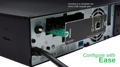APC UPS NETWORK MANAGEMENT CARD Transparent