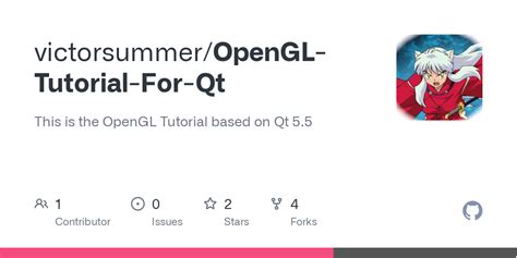 Github Victorsummeropengl Tutorial For Qt This Is The Opengl