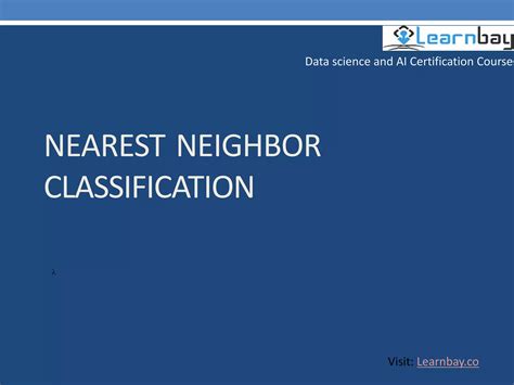 K Nearest Neighbour Pdf