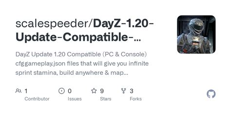 Github Scalespeeder Dayz 1 20 Update Compatible Infinite Sprint Stamina Build Aywhere And Map