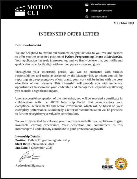 kancharla siri on linkedin connections internship aicteinternship