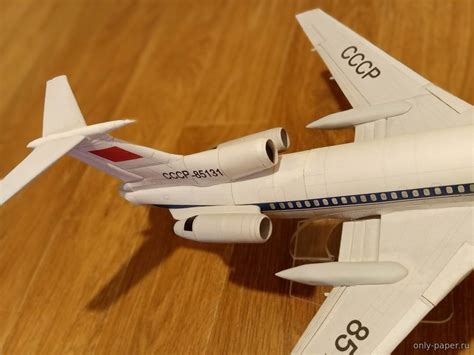 Ту-154Б2 - Модели из бумаги и картона своими руками - Форум