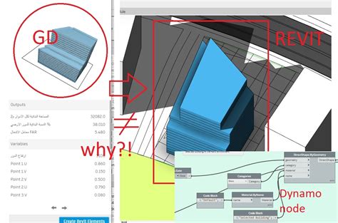 generative design results not match revit element generative design