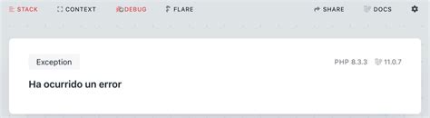 Manejo De Excepciones En Laravel Styde Net