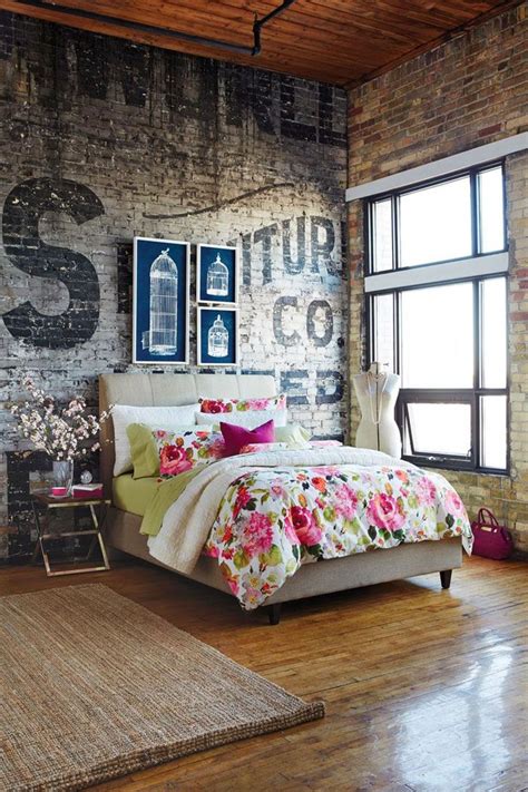 Bedroom Ideas Brick Wall