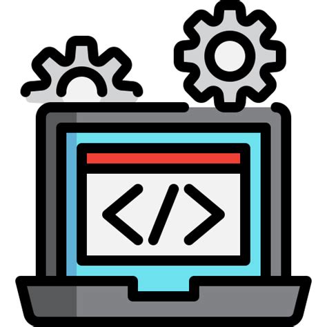 Programmer Generic Outline Color Icon