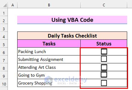 How To Resize Checkbox In Excel 3 Easy Ways ExcelDemy