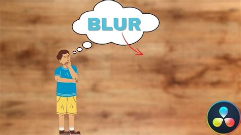 how to blur the background in davinci resolve 18 youtube