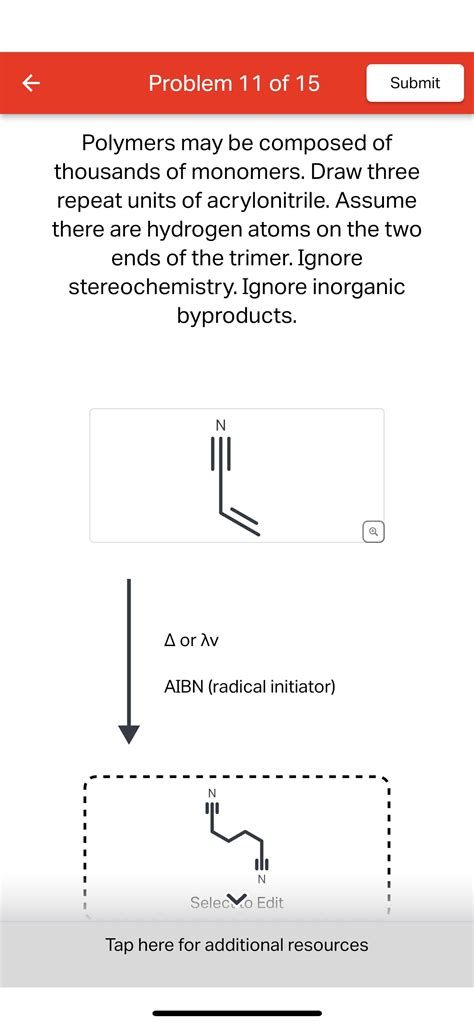 Solved Problem Of Polymers May Be Composed Of Chegg
