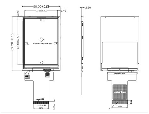 Polcd 12 0clock 240x320 2 8 Inch Ili9341v 16 Bit Tft Touch Screen