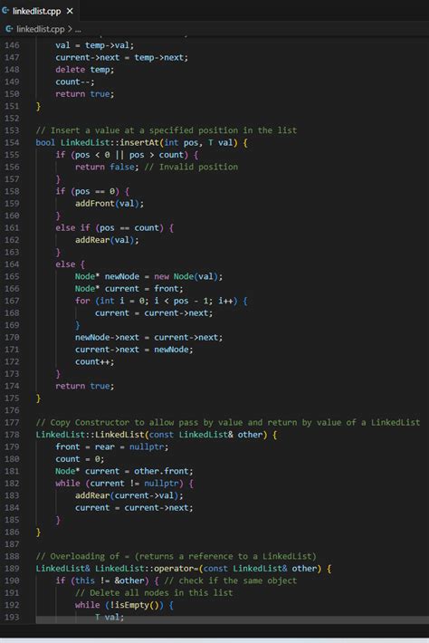 solved you must have a working linkedlist data structure we