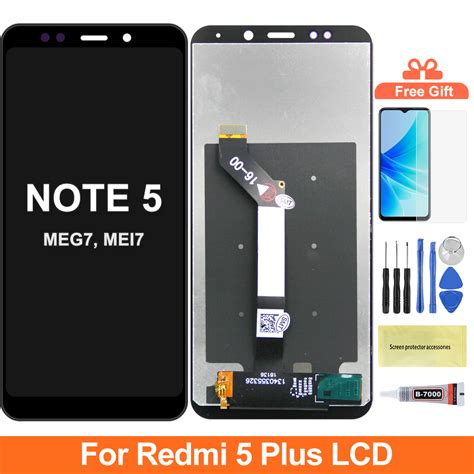 Screen Lcd For Xiaomi Redmi Plus Redmi Note Meg Mei Lcd Touch Screen With Frame Display