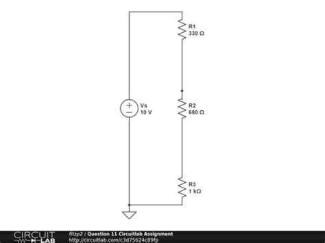 Question Circuitlab Assignment CircuitLab