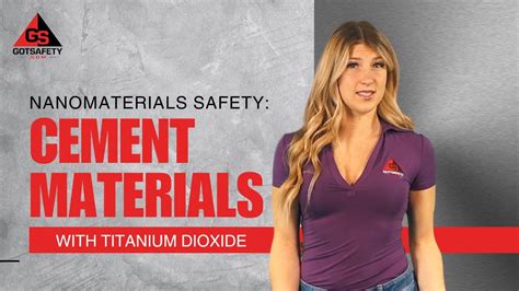 Nanomaterials Safety Cement Materials With Titanium Dioxide