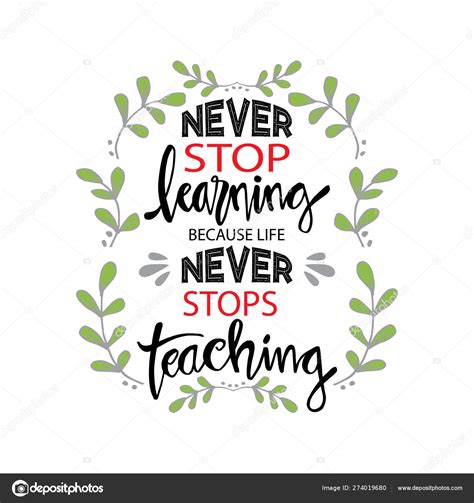 Stop Nooit Met Het Leren Van Citaten
