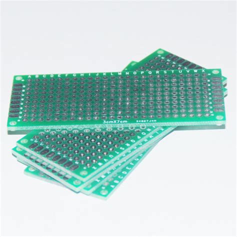Pcs X CM PCB Prototype Board Protoboard Stripboard Double Perfboard Veroboard EBay
